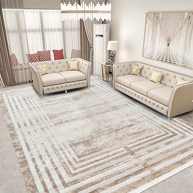 Covor Lootus LO14I Bej, compozitie: 100% Acryl, densitate: 2800 gr/m2 ...